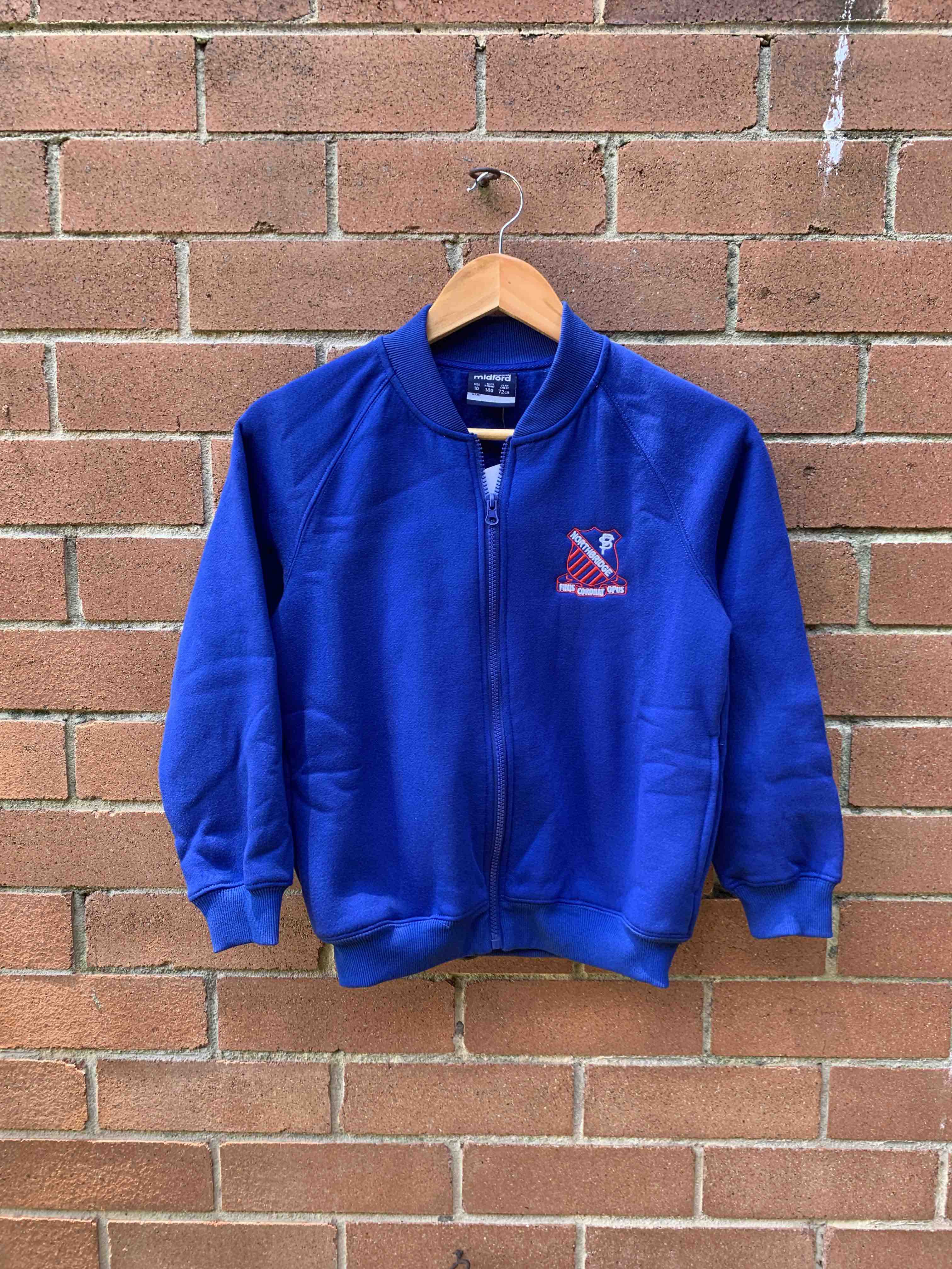 Royal Blue Zip Jacket – NPS Uniform